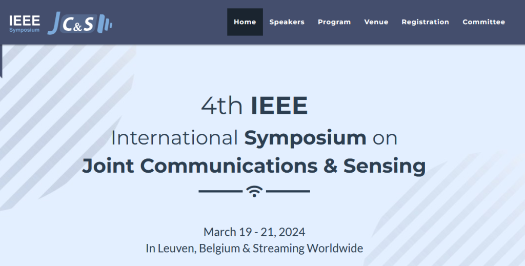 Eurescom led 5GEOSiS project at 4th IEEE International Symposium on Joint Communications ...